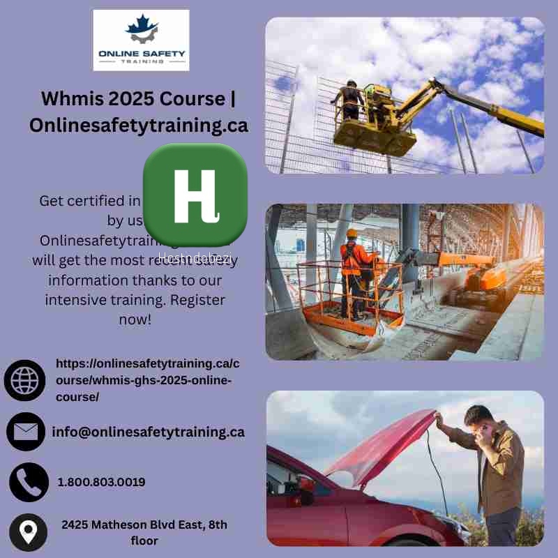Whmis 2025 Course | Onlinesafetytraining.ca Get..