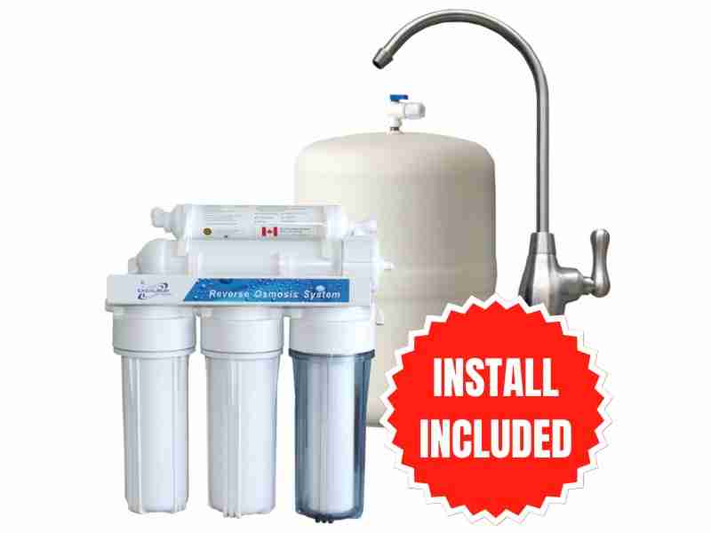 EXCALIBUR 6-STAGE REVERSE OSMOSIS SYSTEM With Enalka